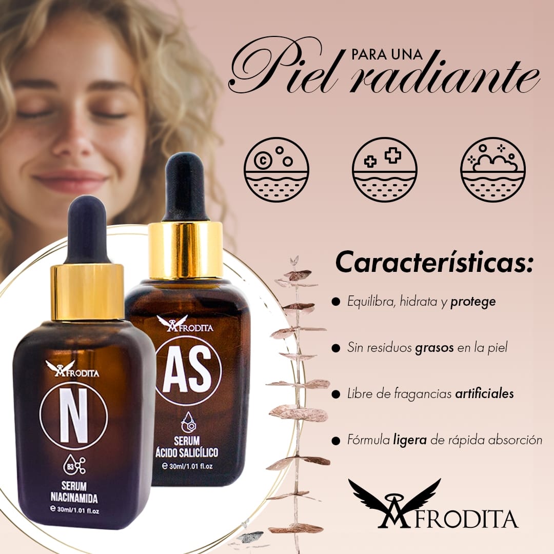 AFRODITA SALICILICO + NIACINAMIDA AFR – Yaxa Colombia