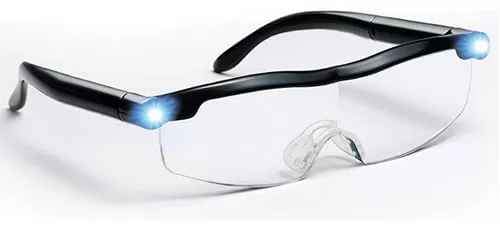 Gafas Lentes Lupa Con Linterna Luz Led U – Yaxa Colombia