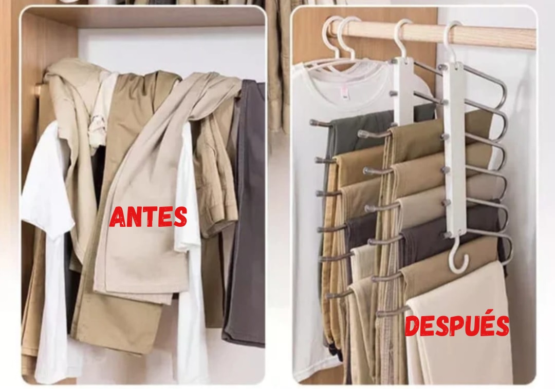 GANCHO DE ROPA 5 EN 1 – Yaxa Colombia