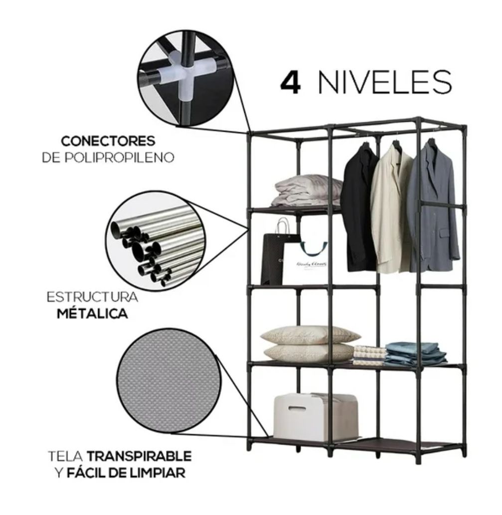 Closet Armario Doble Desarmable – Yaxa Colombia