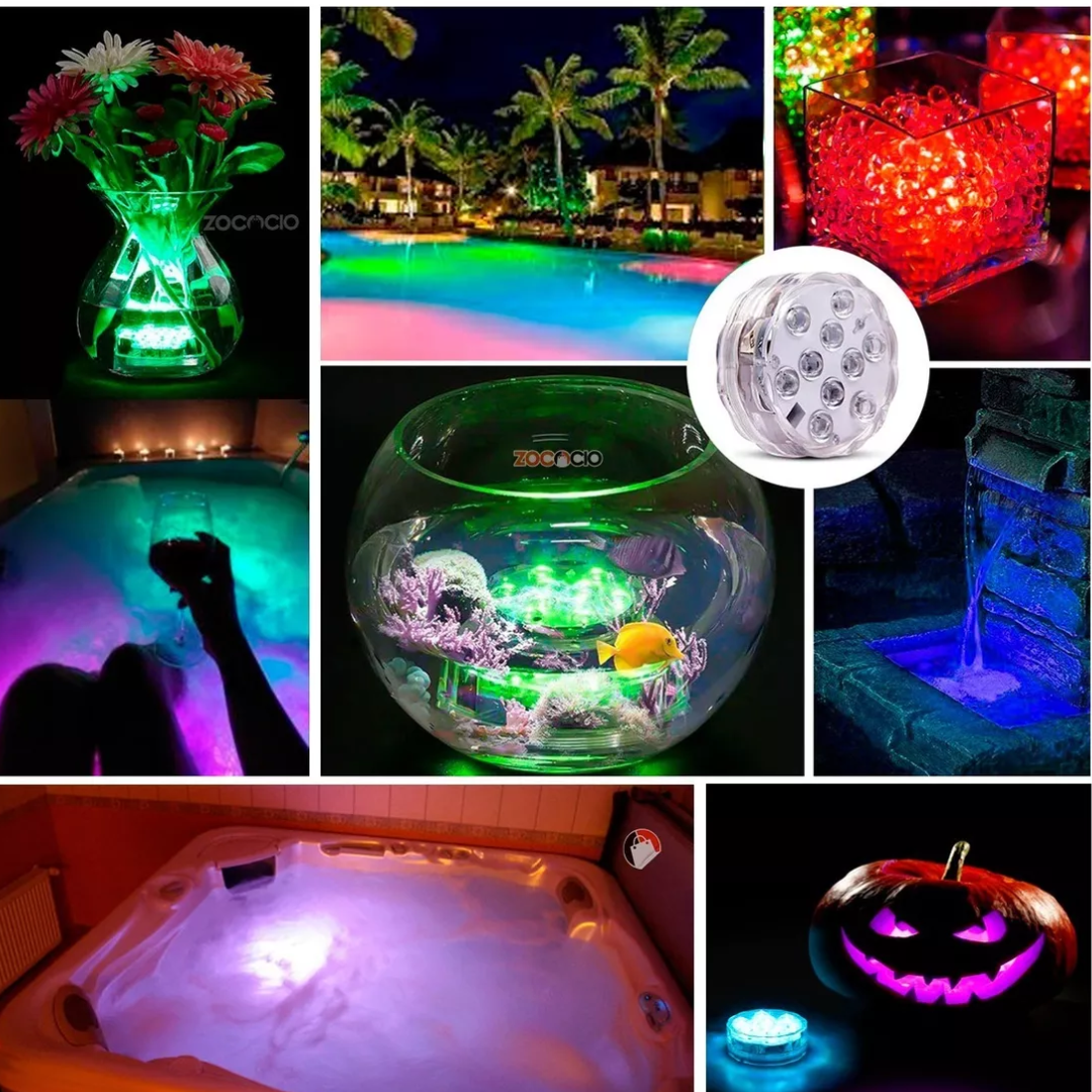 Luz Led Sumergible Para Piscina Jacuzzi – Yaxa Colombia