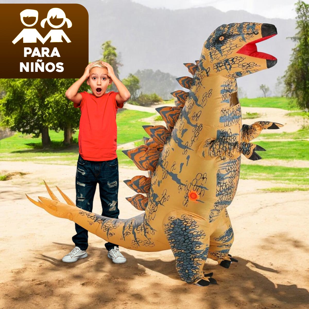 Disfraz Inflable De Dinosaurio FZ1773S – Yaxa Colombia
