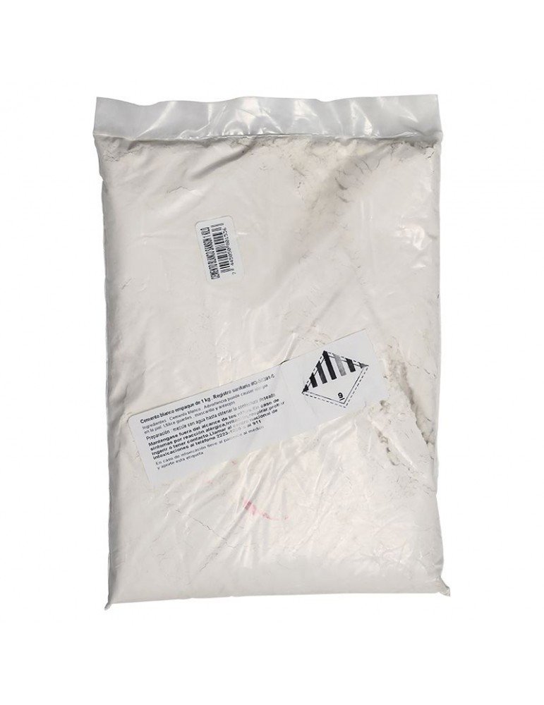 CEMENTO BLANCO x 1Kg, (UN KILO) | Yaxa Colombia