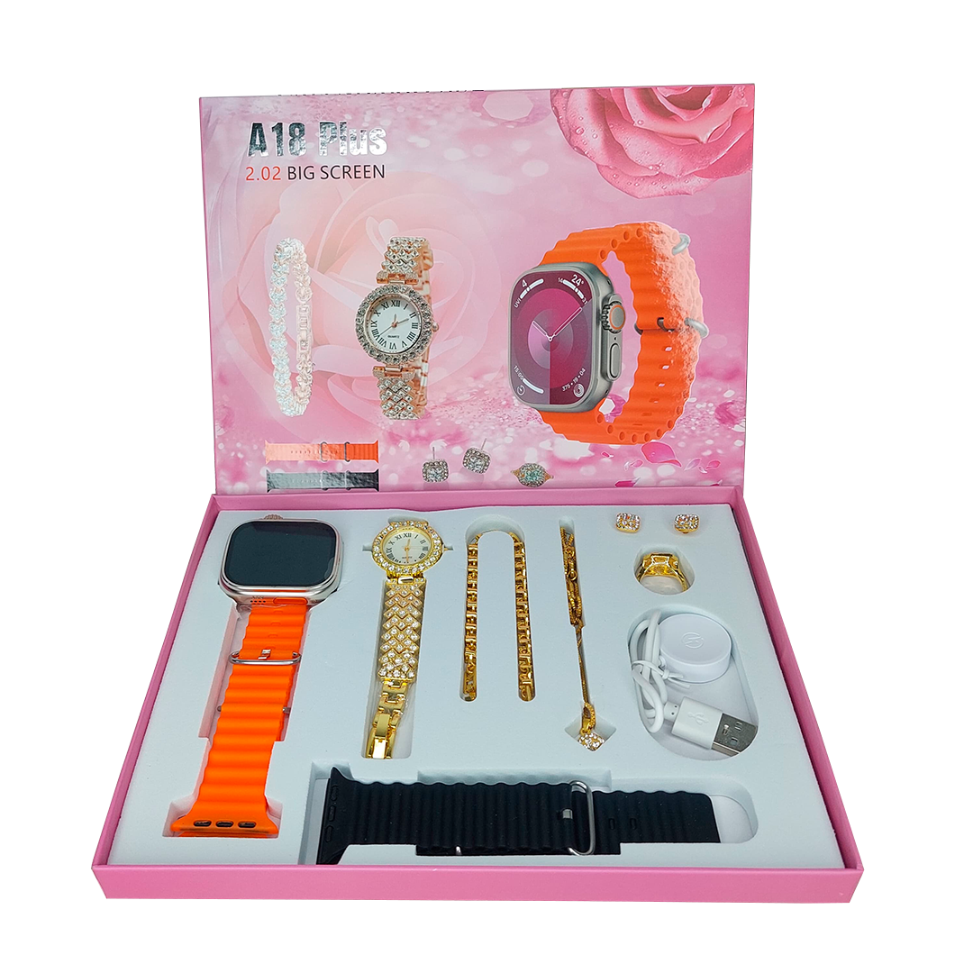 SET RELOJ SMART WATCH A18 PLUS – Yaxa Colombia
