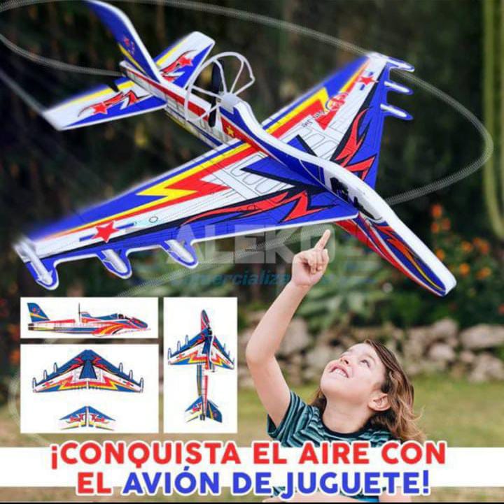 AVION ARMABLE Y RECARGABLE. – Yaxa Colombia