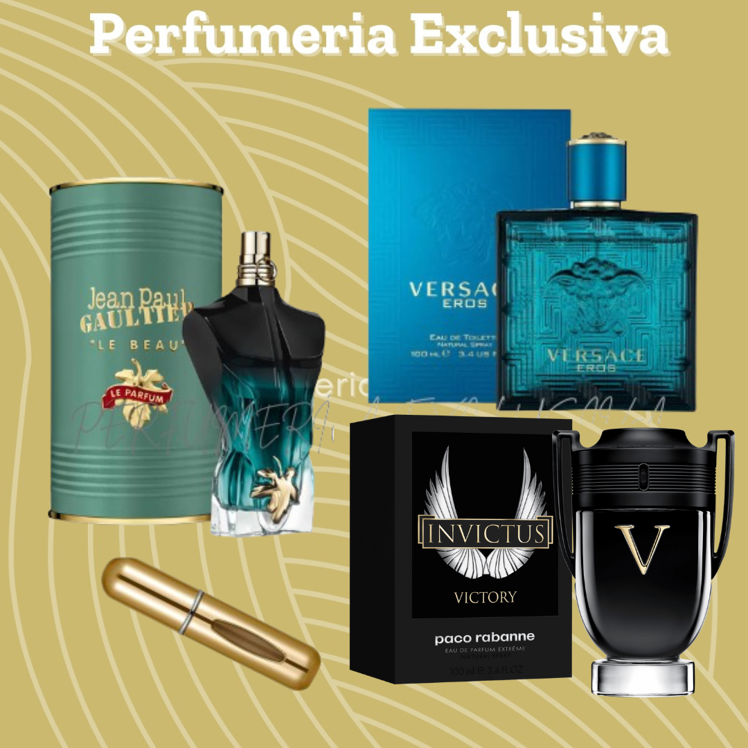 LE BEAU LE PARFUM+EROS+INVICTUS VICTORY – Yaxa Colombia