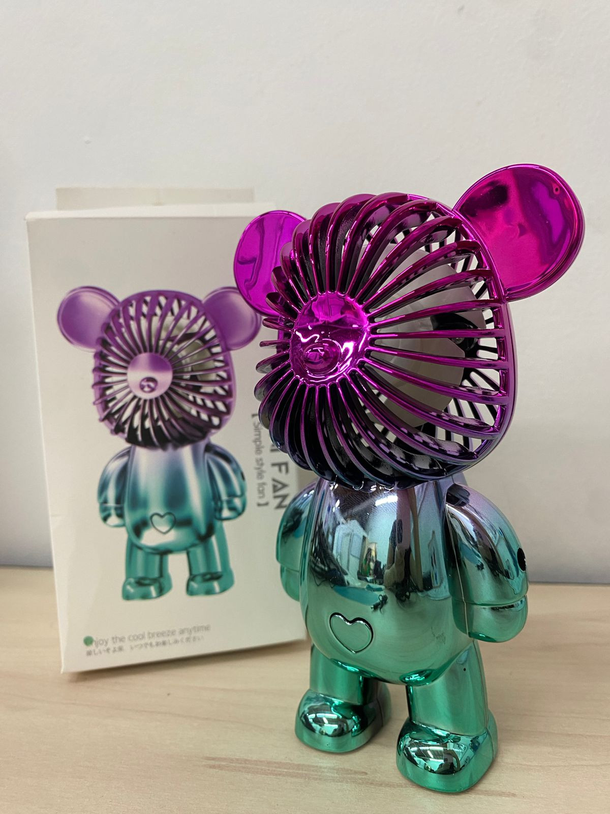 Mini Ventilador Osito Recargable | Compra online en Yaxa Colombia