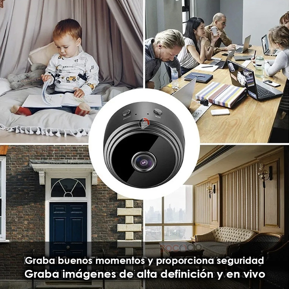 Mini Cámara Espía Wifi Seguridad Detenci | Compra online en Yaxa Colombia