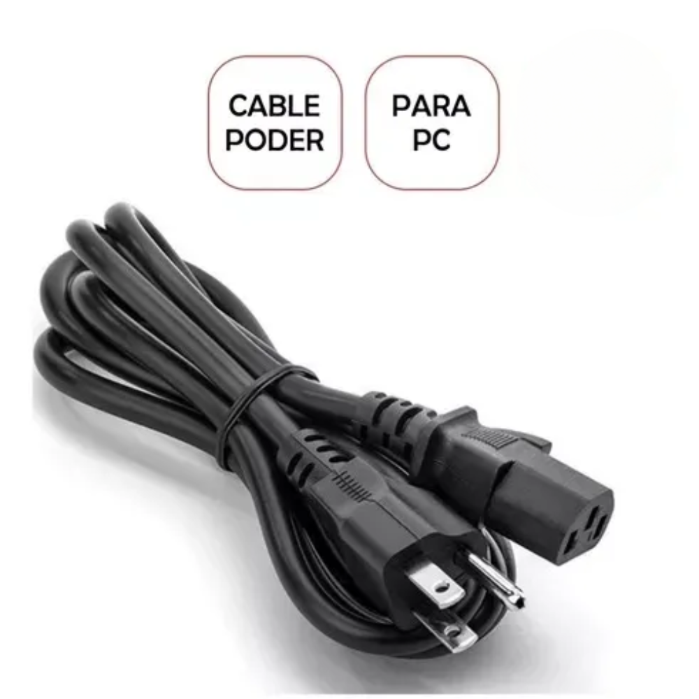 Cable De Poder Alimentación Pc 10A 250V | Compra online en Yaxa Colombia