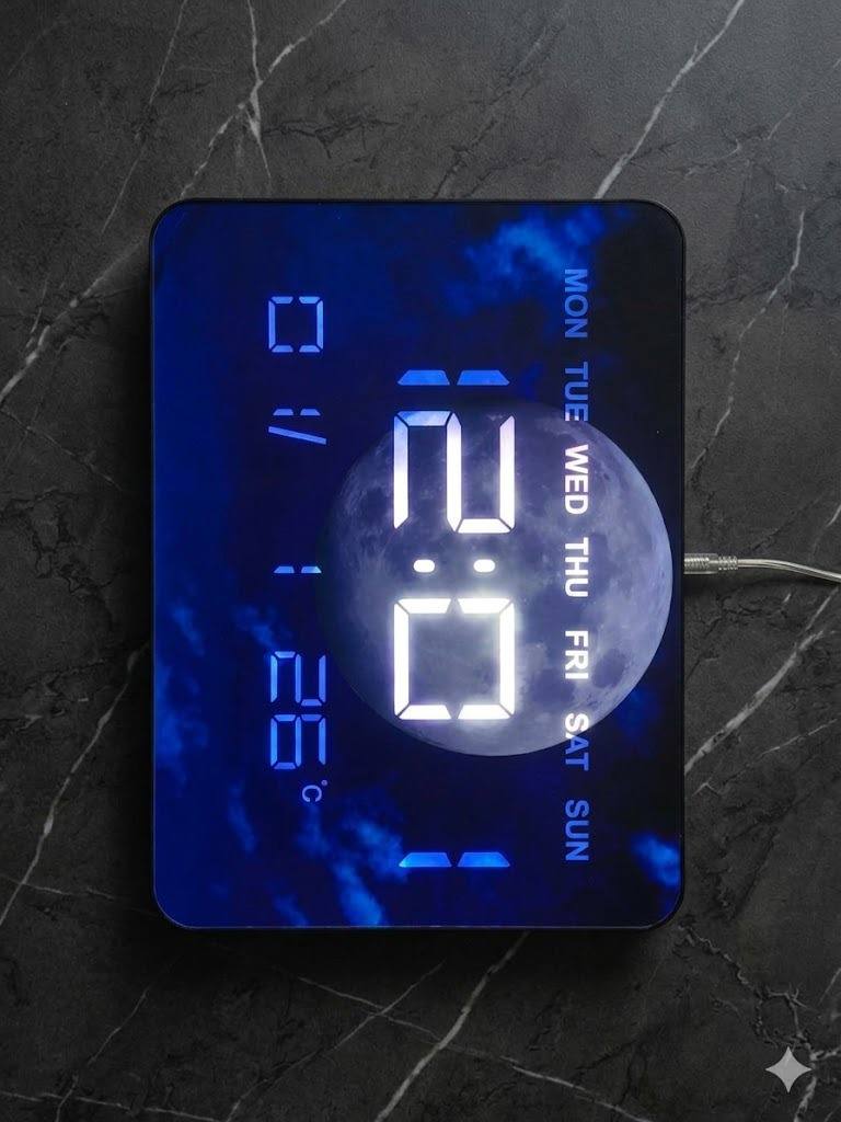 ecuaYURIT - Reloj digital pared